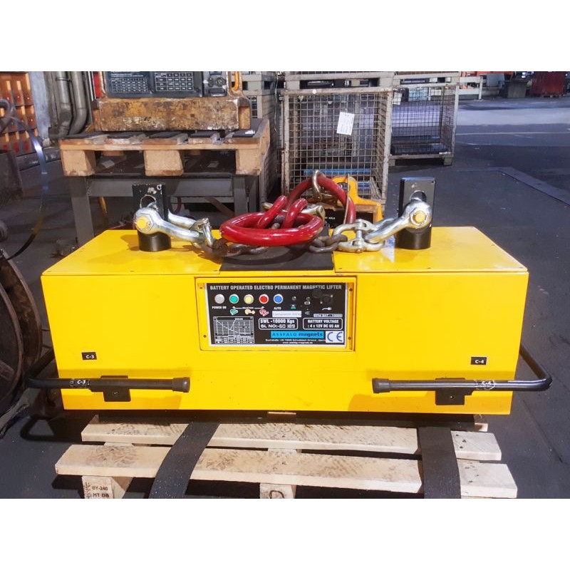 Bateriový elektropermanentní manipulační magnet EPM BAT, TKB Kipons plus